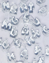 Letter Charm | Alphabet Sustainably handmade in LA from discarded materials