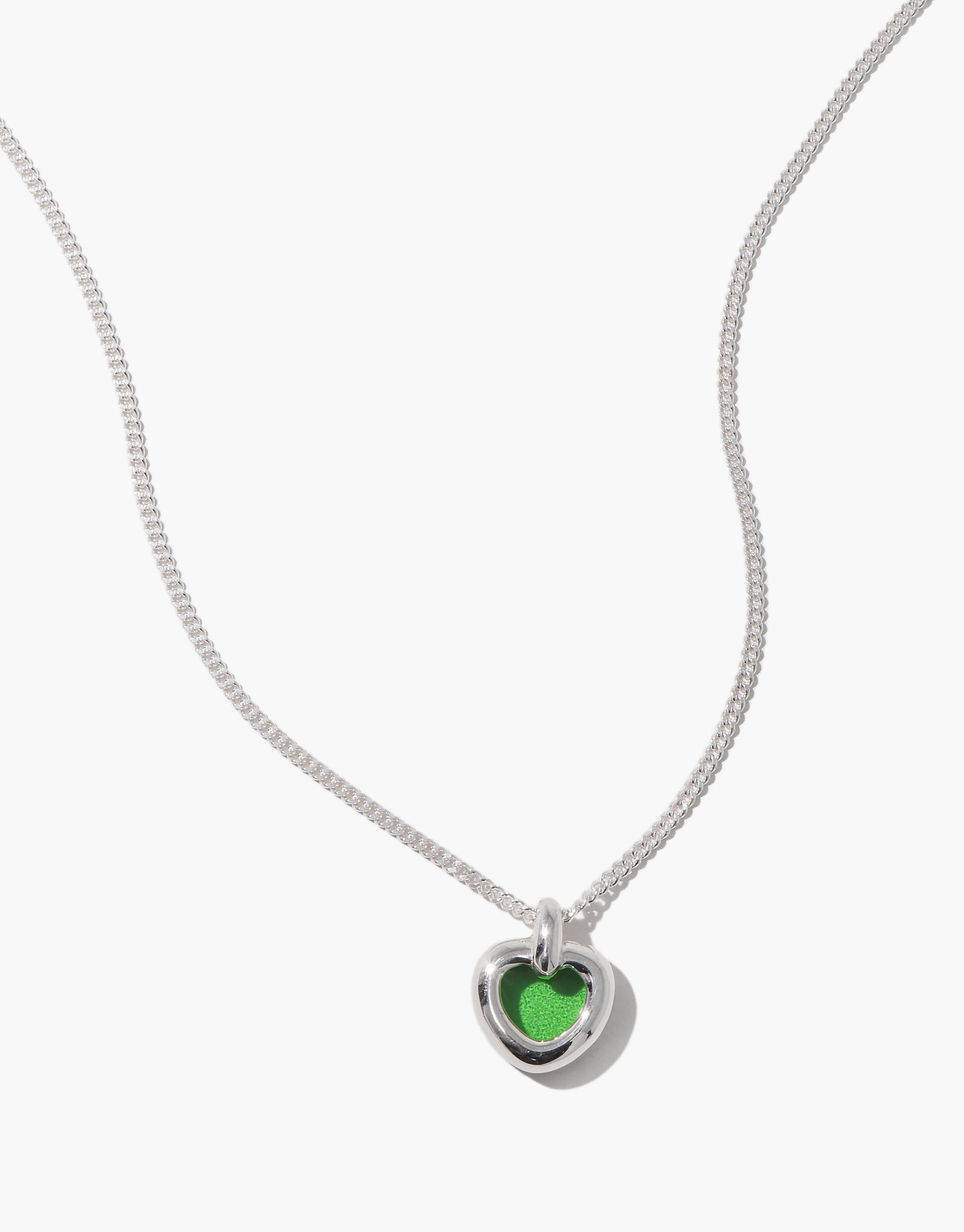 Core Heart Necklace | Small Sustainably handmade in LA from discarded ...