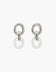 Connected Loop Earrings Sustainably handmade in LA from discarded materials