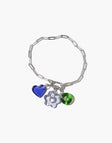 Icon Chain Bracelet | E Sustainably handmade in LA from discarded materials