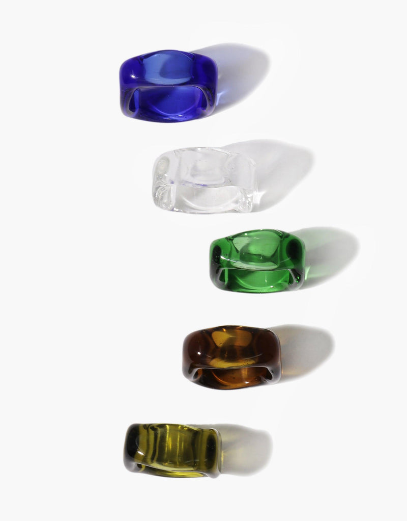 Engravable Dice Ring Sustainably handmade in LA from discarded materials