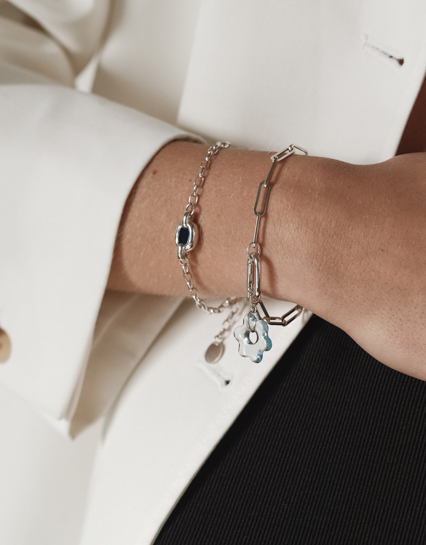 Core Loop Bracelet Sustainably handmade in LA from discarded materials