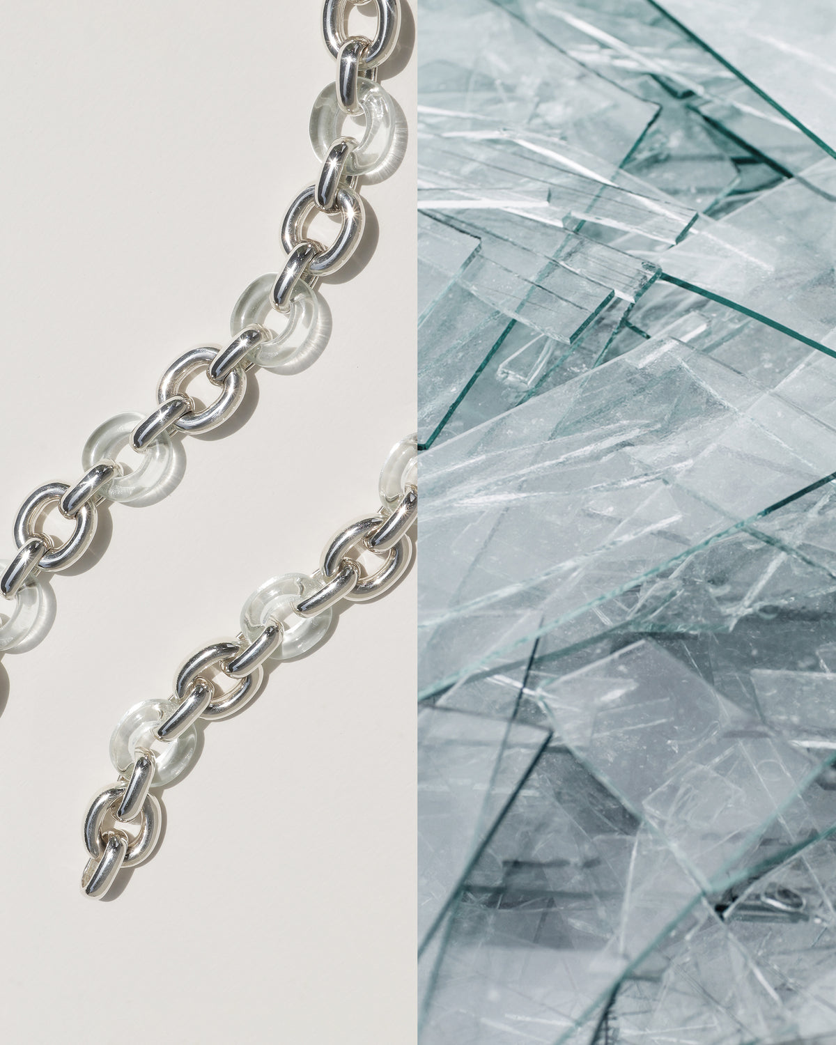 Connected Loop Bracelet | Glass Sustainably handmade in LA from ...